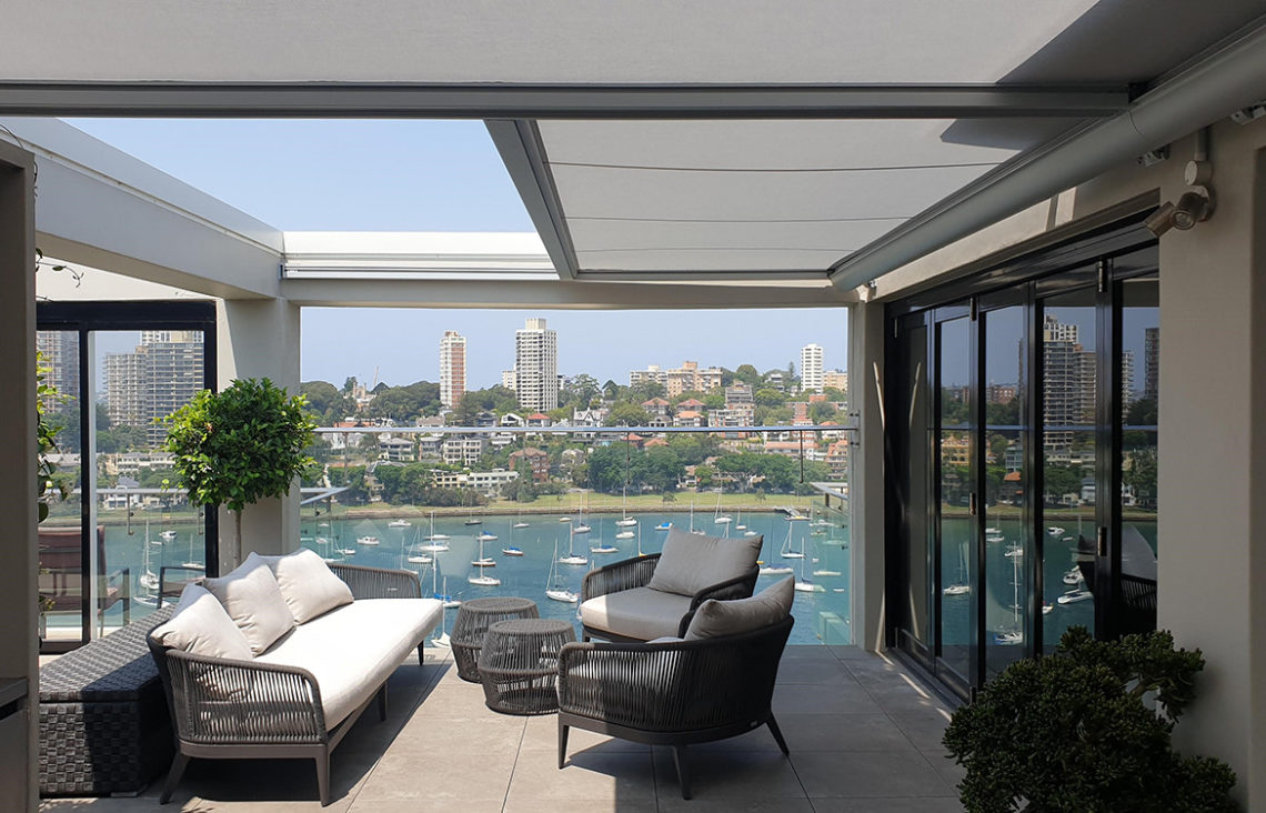 Pergola Awnings - Warema - Shade Factor | IndesignLive