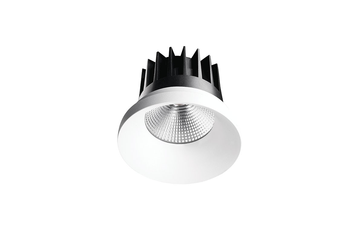Titanium Semi Recessed Downlight | Unios | IndesignLive Collection
