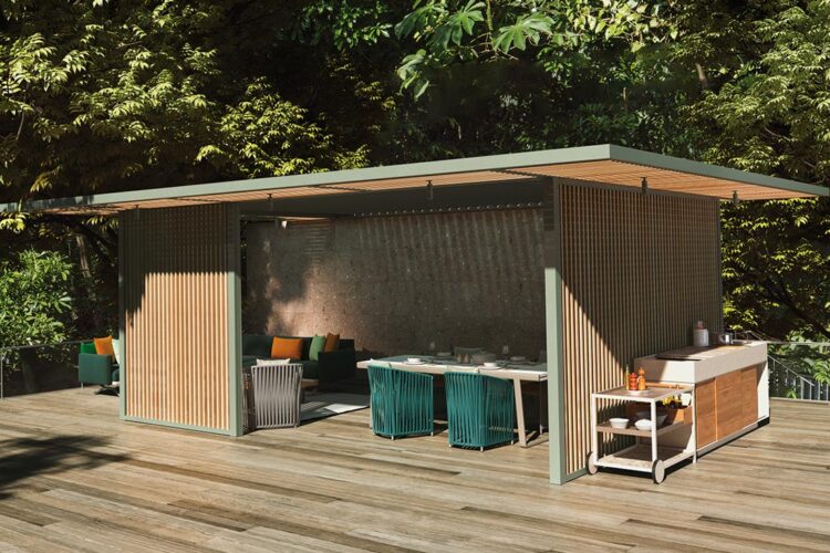 Cook, Eat And Lounge Outdoor With Kettal's PH1 Pavilions | Indesign ...