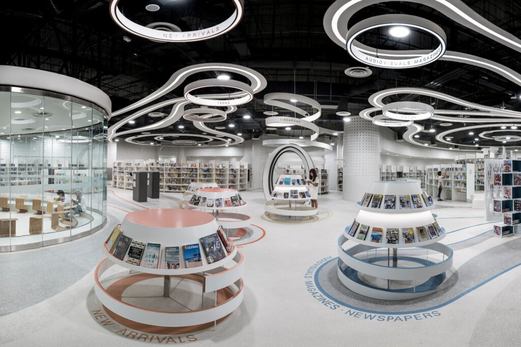 A Library of Colour-Coded Wonder | Indesign Live: Interior Design and ...