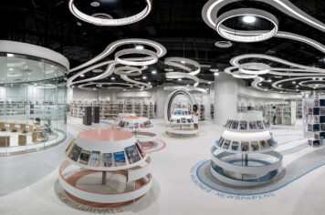 A Library of Colour-Coded Wonder | Indesign Live: Interior Design and ...