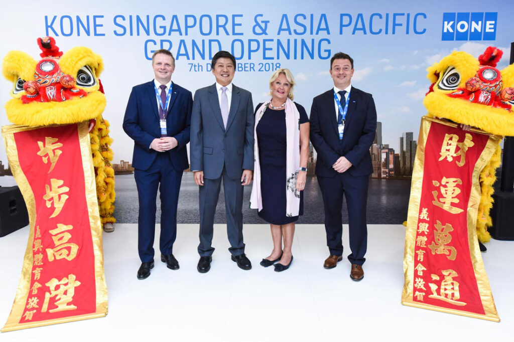 KONE Opens New Regional HQ And Experience Centre In Singapore ...