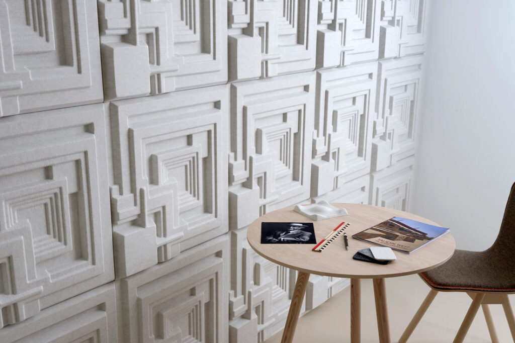 Offecct Revives Frank Lloyd Wright's 'Textile' Concrete Blocks ...